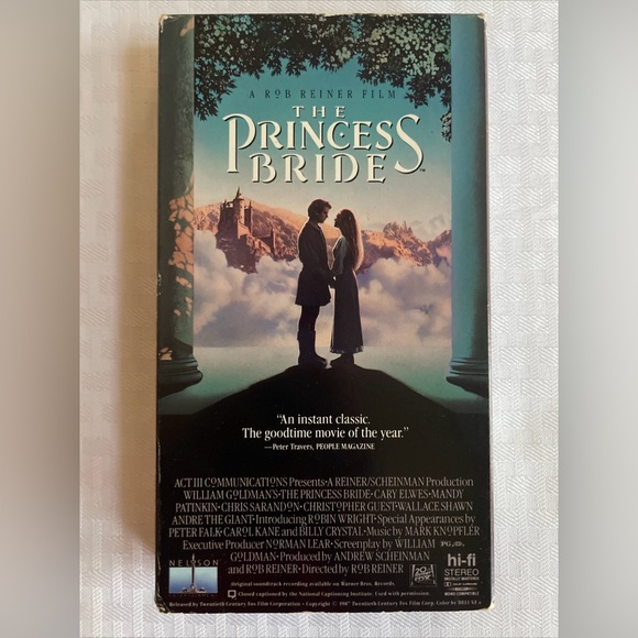 Other | The Princess Bride Vhs 1994 Vintage Collectible Vhs Edition ...
